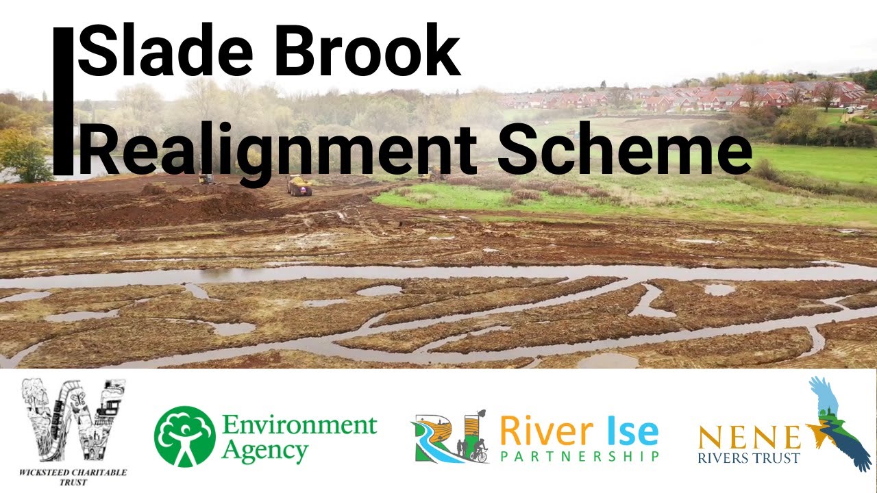 Slade Brook Channel Realignment - YouTube