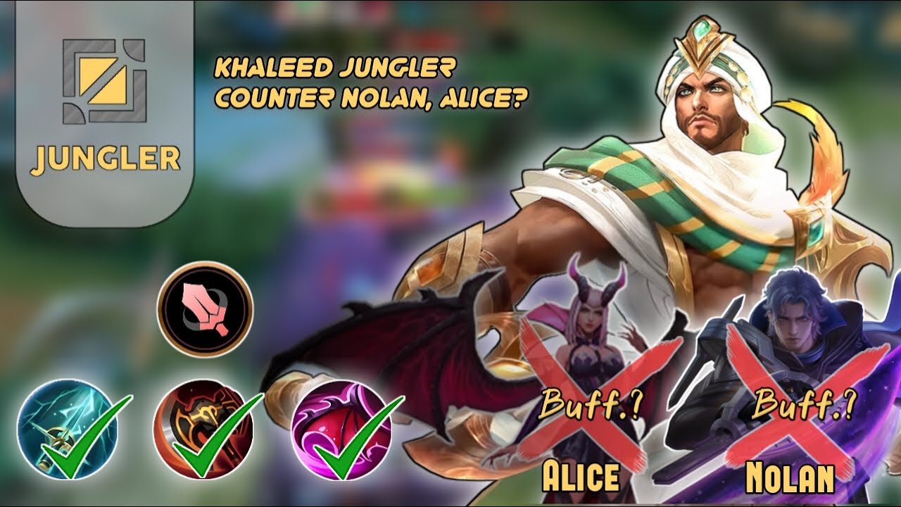 khaleed Jungler conter Alice + Nolan - YouTube