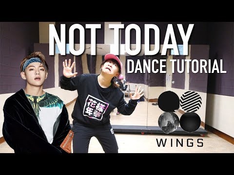 BTS Not Today Dance Tutorial | Full with Mirror [Charissahoo]