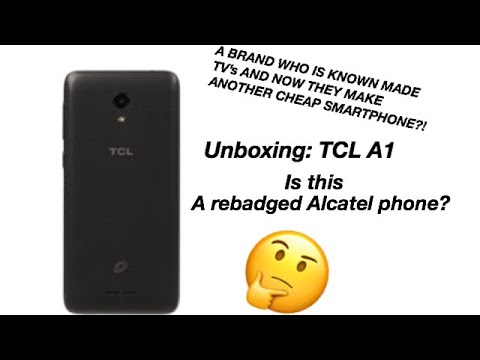 Time to unbox: TCL A1 - YouTube