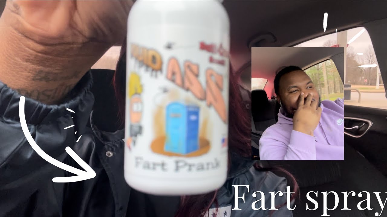 Fart Spray Prank on my boyfriend! - YouTube