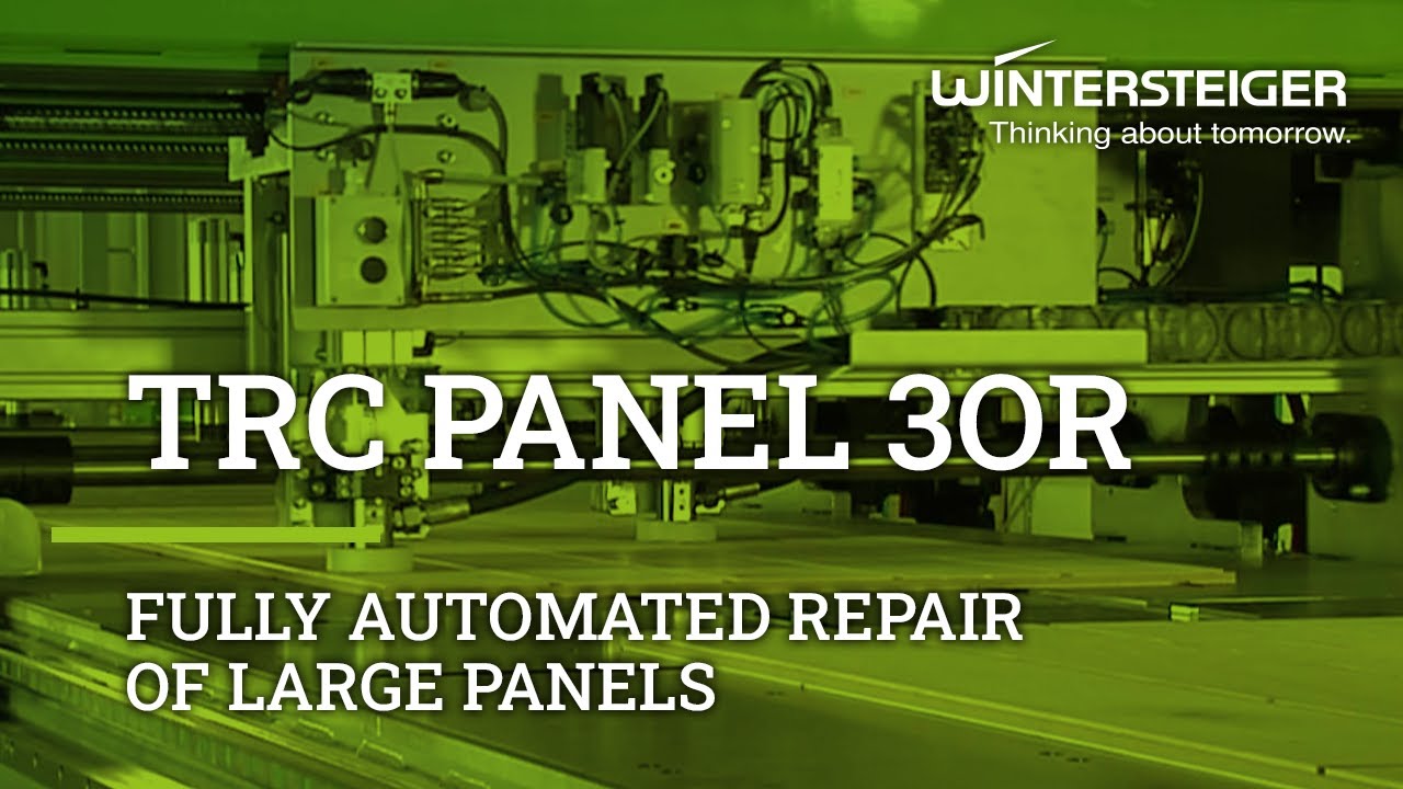 TRC Panel 3OR / Fully automated repair of large panels / English ...