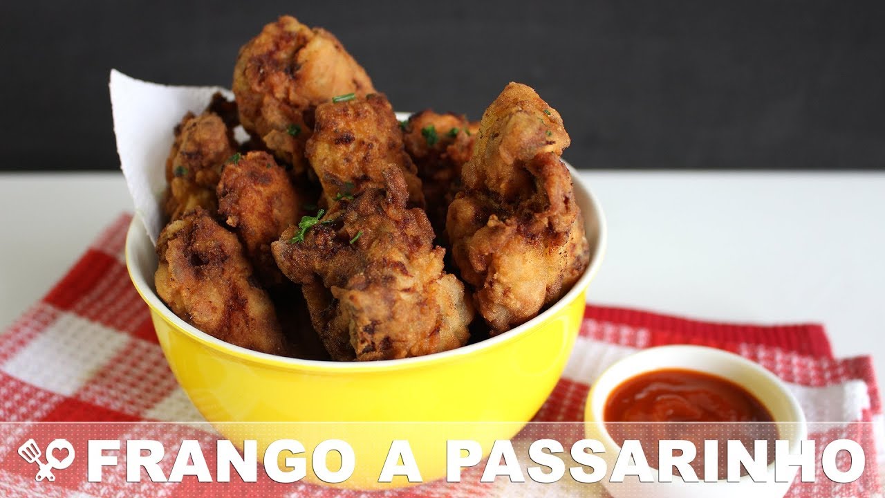 FRANGO A PASSARINHO crocante e sequinho - RECEITAS QUE AMO - YouTube