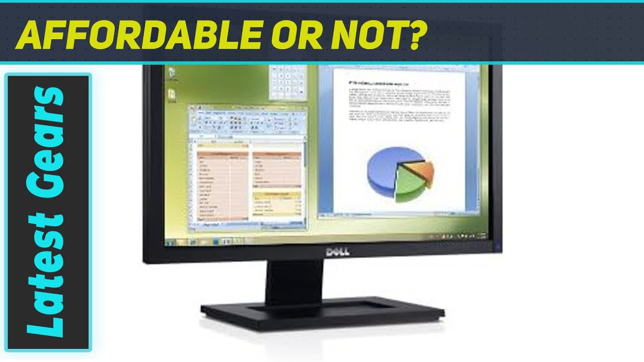 Dell E2011h 20" Widescreen Monitor Review - YouTube