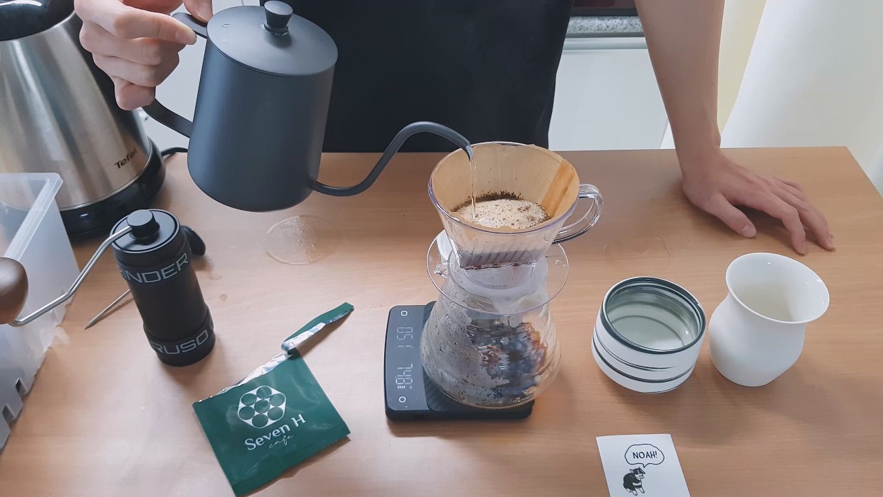 7H-23' COSTA RICA CoE#5 SAN ROQUE | Coffee ASMR | Hand drip | Brewing ...