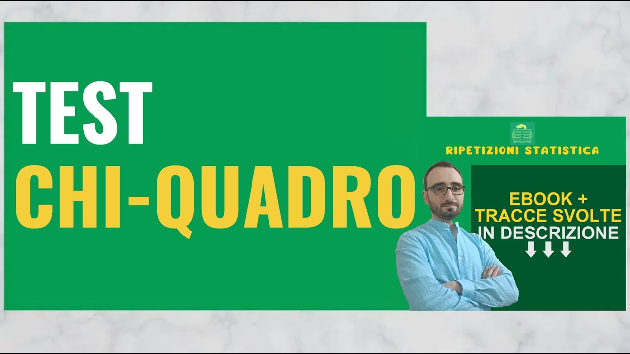 79. Test Chi Quadro - YouTube