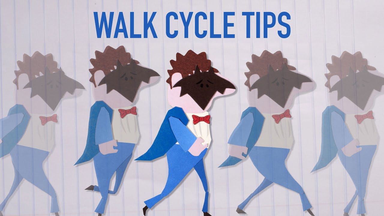 These Simple Walk-Cycle Tricks Bring Your Paper Characters to Life ...