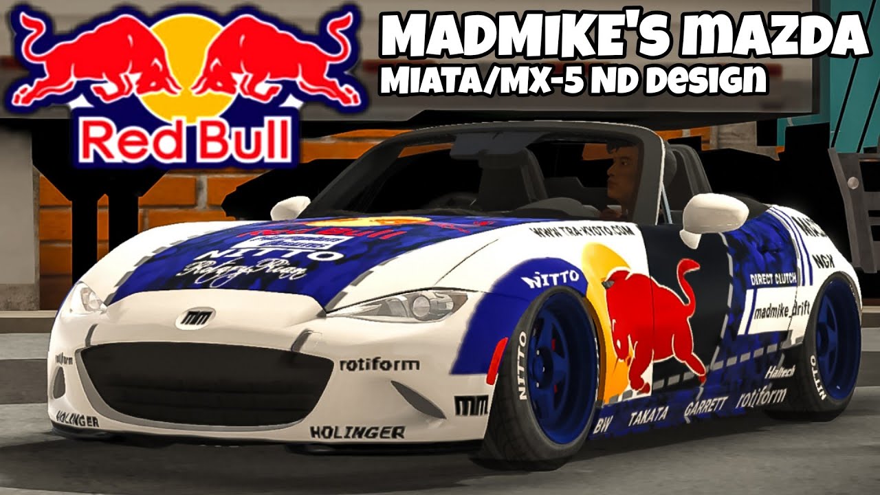 MadMike's RedBull Mazda Miata/MX-5 Nd Design | Car Parking Multiplayer ...