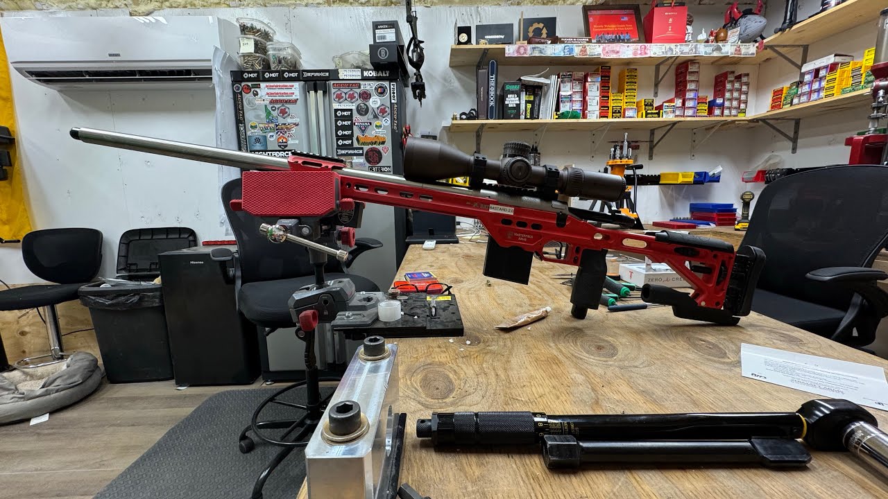Rifle Assembly Video. 6mm Dasher rifle assembly video. #rifleassembly ...