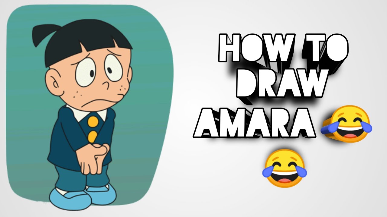 How to draw Amara from Ninja Hattori 👋😍||Ninja new cartoon - YouTube