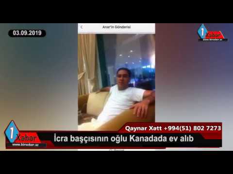 İcra başçısının oğlu 1 milyon 300 min dollara ev aldı