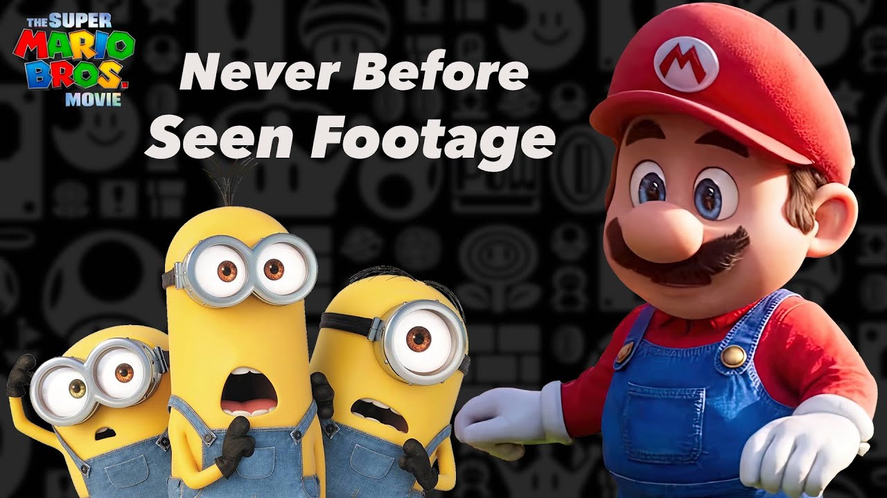 The Minions Are Revealing NEVER BEFORE SEEN Footage Of The Super Mario ...