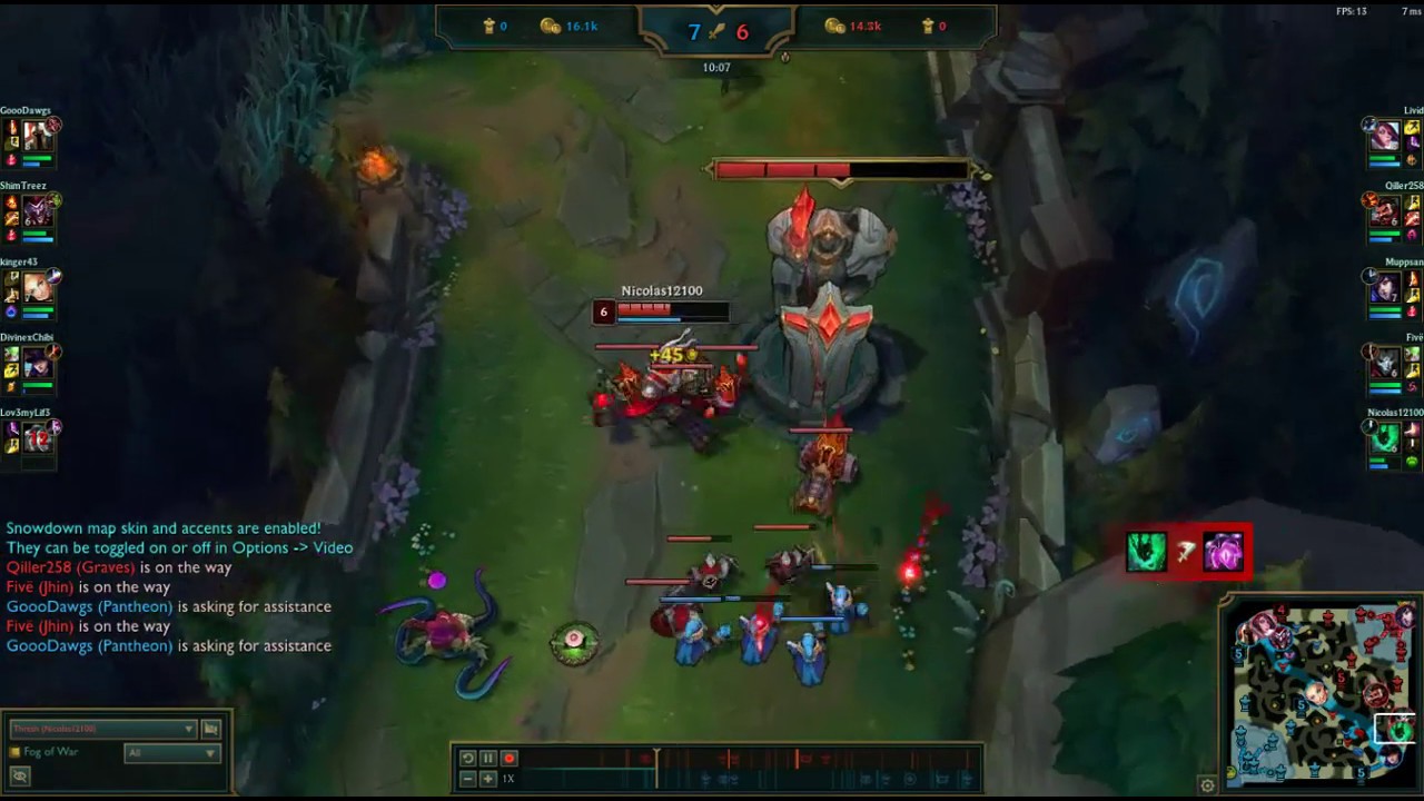 PAS TOUCHE À MA TOUR! - LEAGUE OF LEGENDS - YouTube