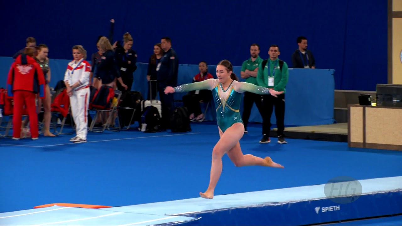 BEDDALL Georgia Ella (AUS) W - 2019 Trampoline Worlds, Tokyo (JPN ...