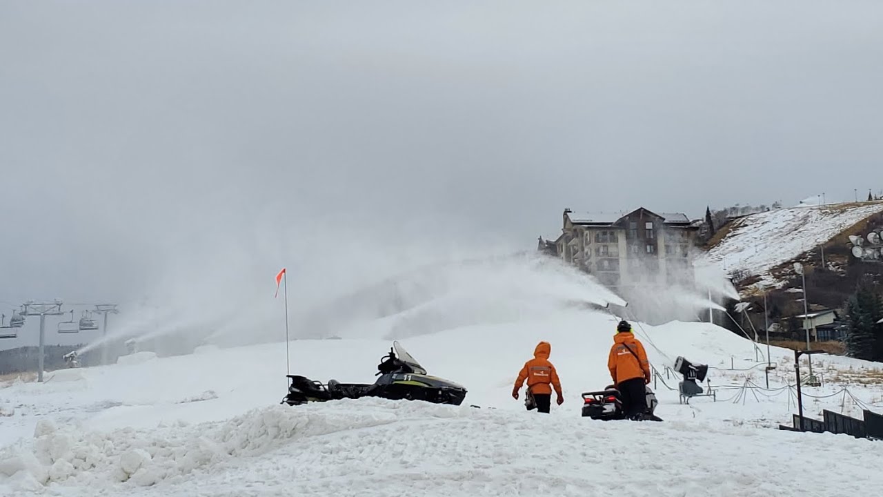 STEAMBOAT SNOWMAKING! - YouTube