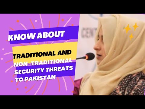 TRADITIONAL AND NON-TRADITIONAL SECURITY THREATS FOR PAKISTAN. - YouTube