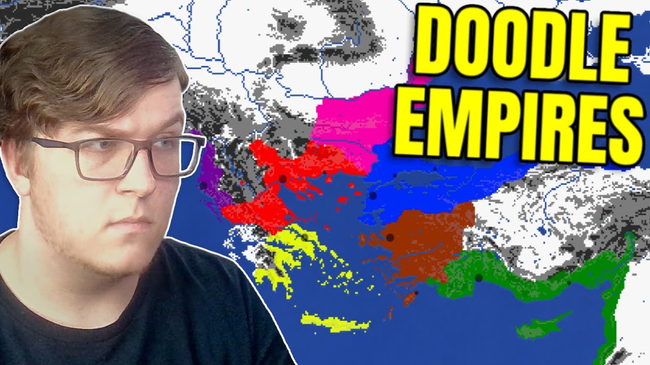 Creating a NEW Map of Europe in Doodle Empires! - YouTube