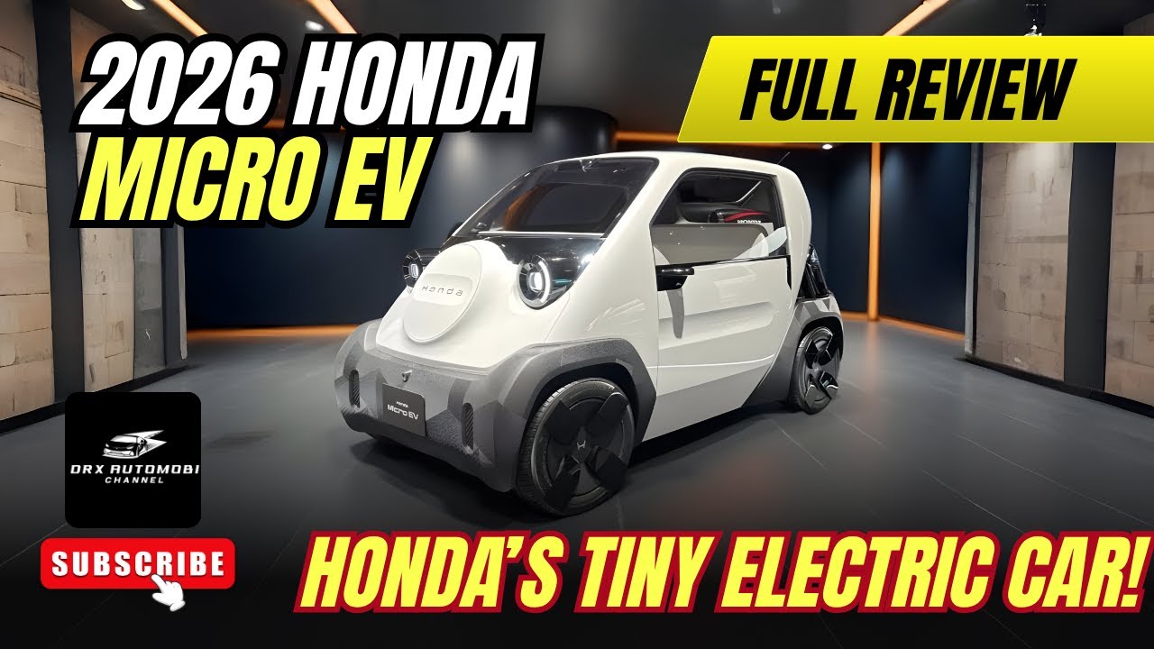 2026 Honda Micro EV Concept – Ultra-Compact City EV Preview! - YouTube
