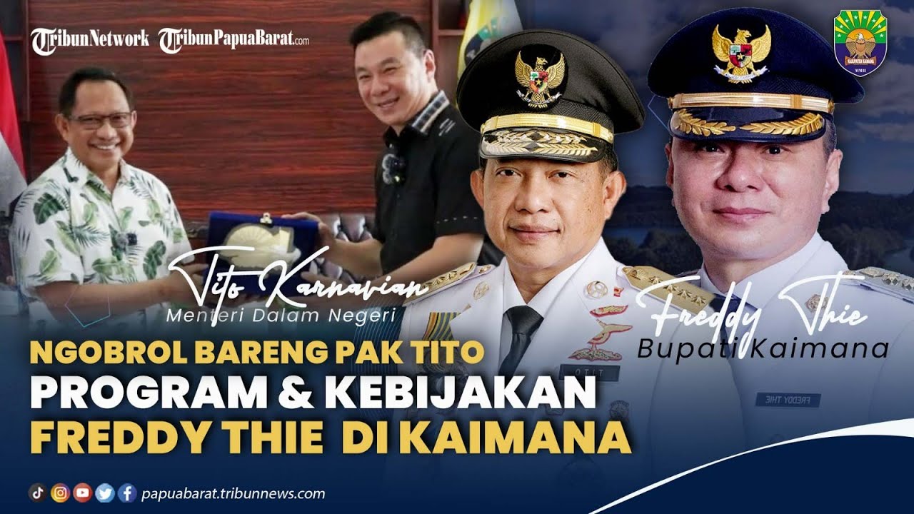 Ngobrol Bareng Pak Tito Tentang Berbagai Program Yang Telah Dijalankan Di Kaimana - YouTube