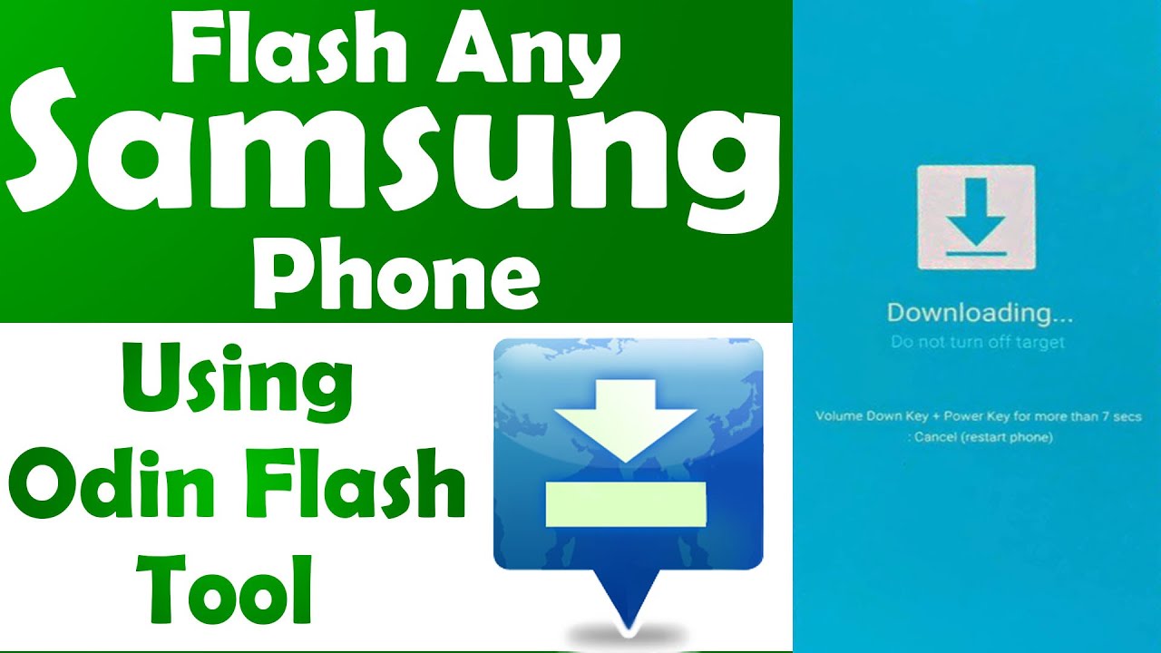 How to Flash Any Samsung Phone Manually with Stock ROM with Odin Flash ...