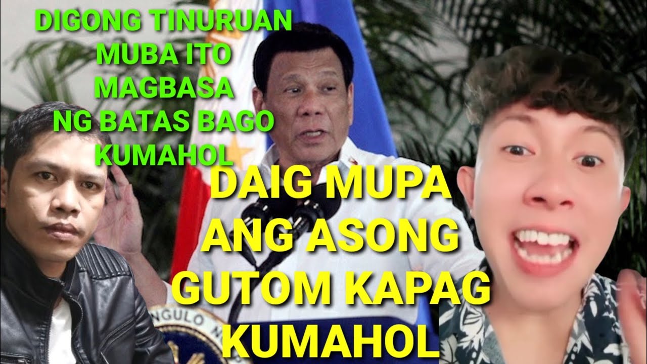 DAIG MUPA ANG ASONG GUTOM KAPAG KUMAHOL. BAGO KA KUMAHOL MAGBASA KA NG ...