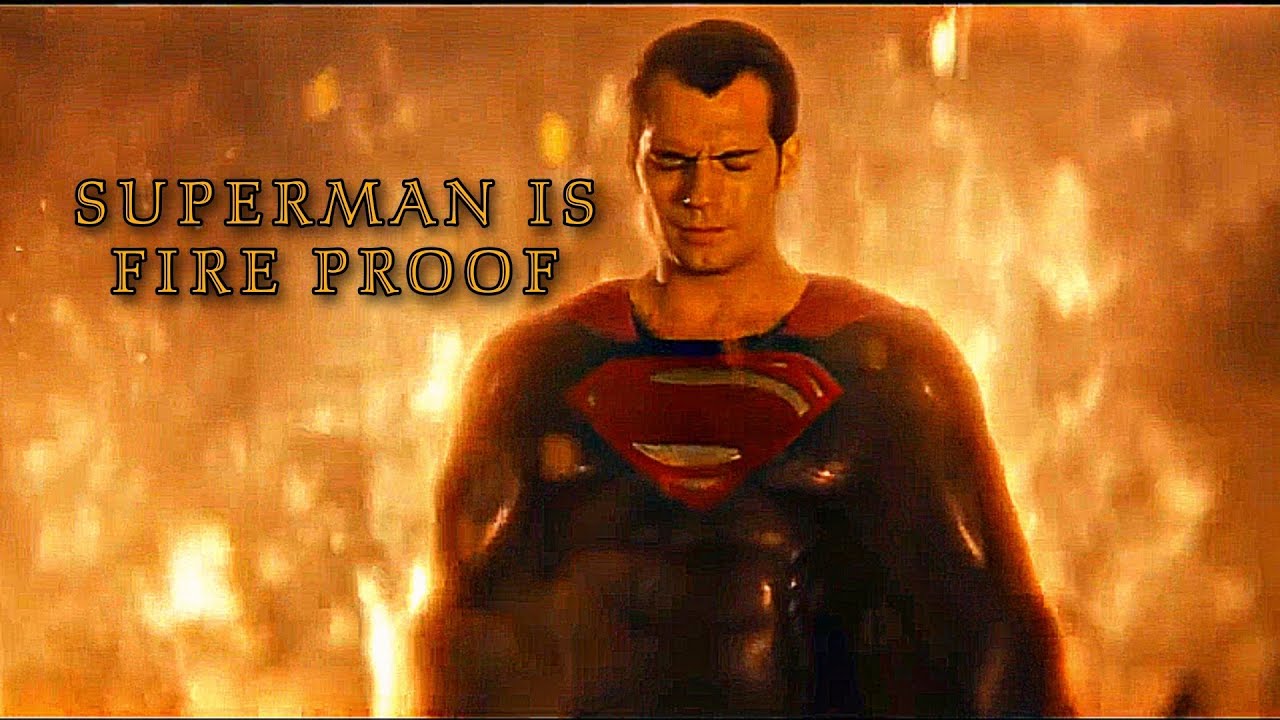Superman Is Fire Proof 🔥 #superman #batmanvsuperman #youtubeedit - YouTube