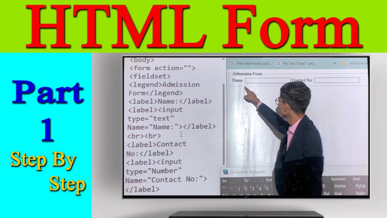 How To Make Form In HTML Html Form How To Make Form In HTML Html Form