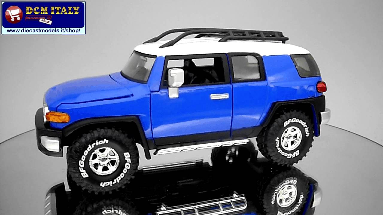 Toyota FJ Cruiser - Jada Toys - 1:24 - YouTube