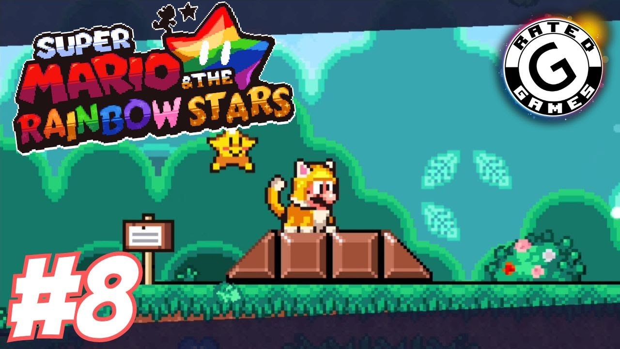 Super Mario and the Rainbow Stars 🌈⭐ 1-6 Tabby Meadows - YouTube
