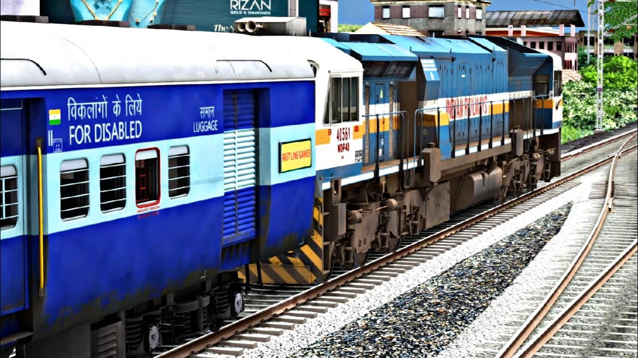 22177 / MAHANAGARI EXPRESS | INDIAN TRAIN SIM 2024 #7 - YouTube