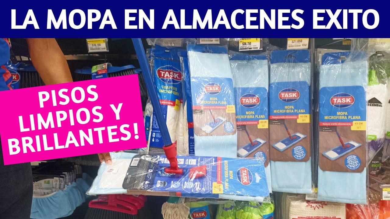 ( parte 2) LA MOPA, donde comprarla en COLOMBIA / en Almacenes EXITO ...