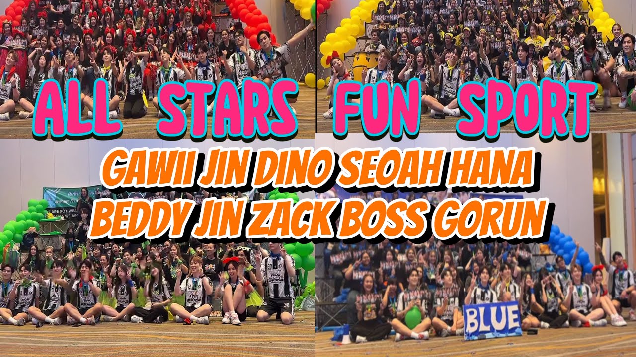 [ Live สด ] All Stars Fun Sports | TikTok Live Streamer | กีฬาสีที่สนุก ...