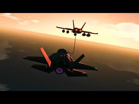 SImpleplanes relaxing aerial refueling - YouTube