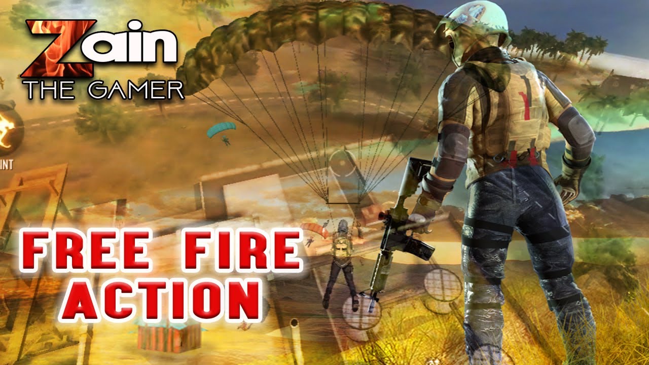 Free Fire Action | Free Fire Game | ZainTheGamer - YouTube