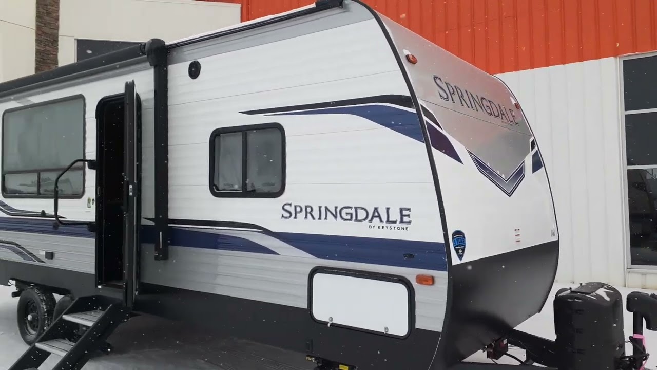 2022 Keystone Springdale 260BH Walk Around Video - YouTube