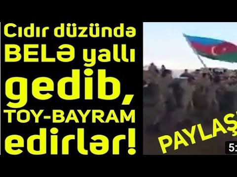 CIDIR DÜZÜNDE YALLI GEDEN ESGERLERİMIZ..  YALLINI ELE YOX, BELE OYNAYIRLAR #CIDIRDÜZÜ #Şuşa #yallı