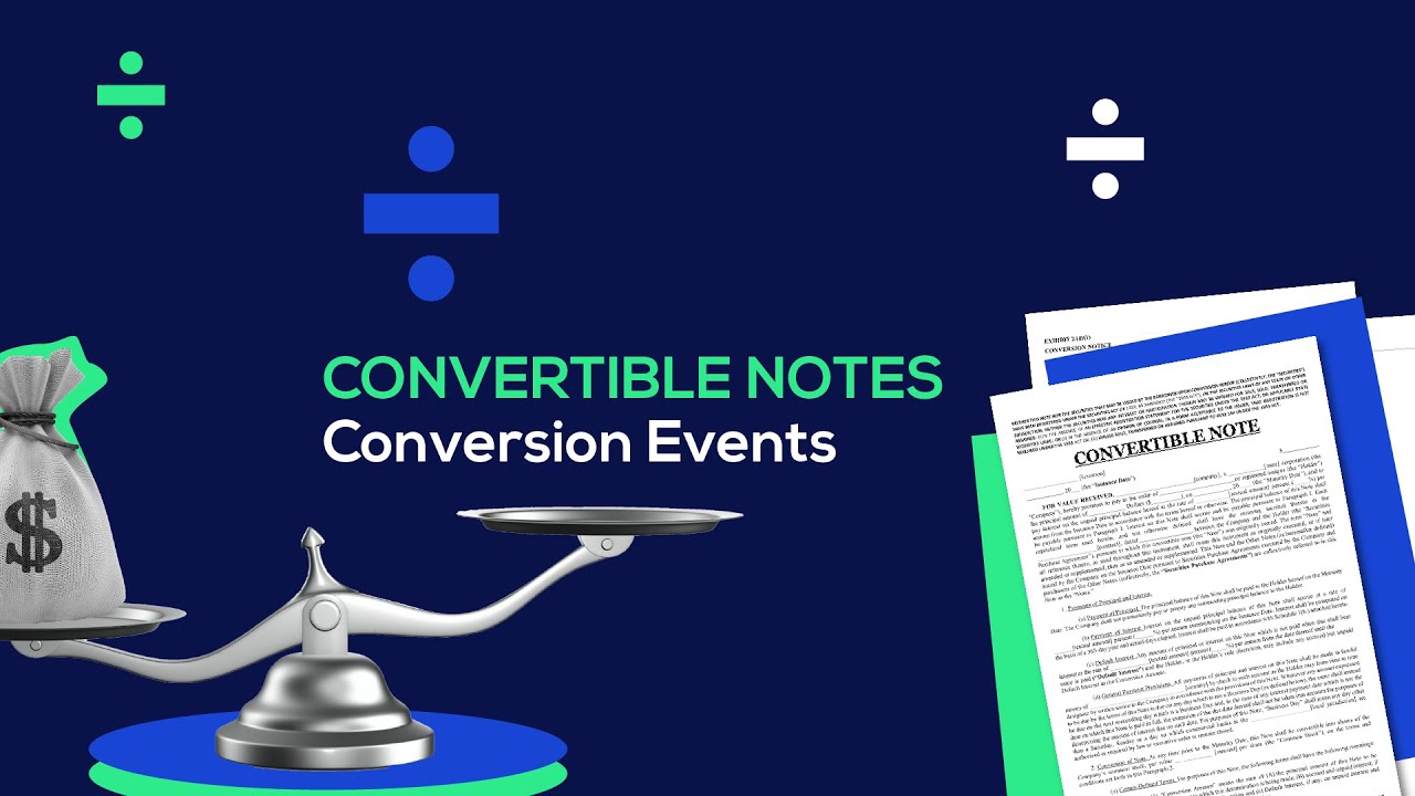 Convertible Notes: Conversion Events - YouTube