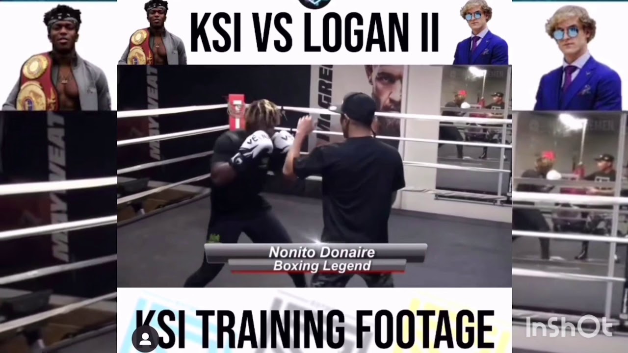 Ksi training for Logan Paul rematch - YouTube