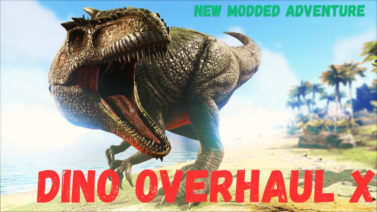 THE HARDEST MOD EVER (DINO OVERHAUL X) #gaming #pcgames - YouTube