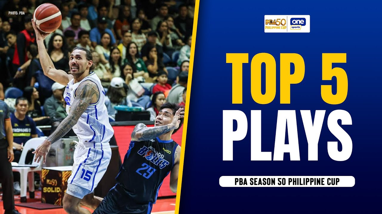 TOP 5 PLAYS | PBA SEASON 50 PHILIPPINE CUP | JANUARY 14, 2026 - YouTube