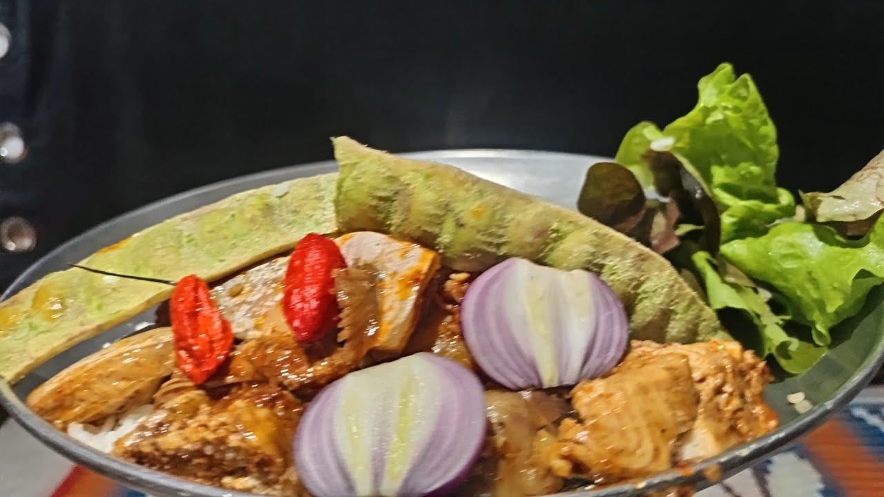 Cooking And Eating Fatty Pangas Fish|| Naga Style Mukbang - YouTube