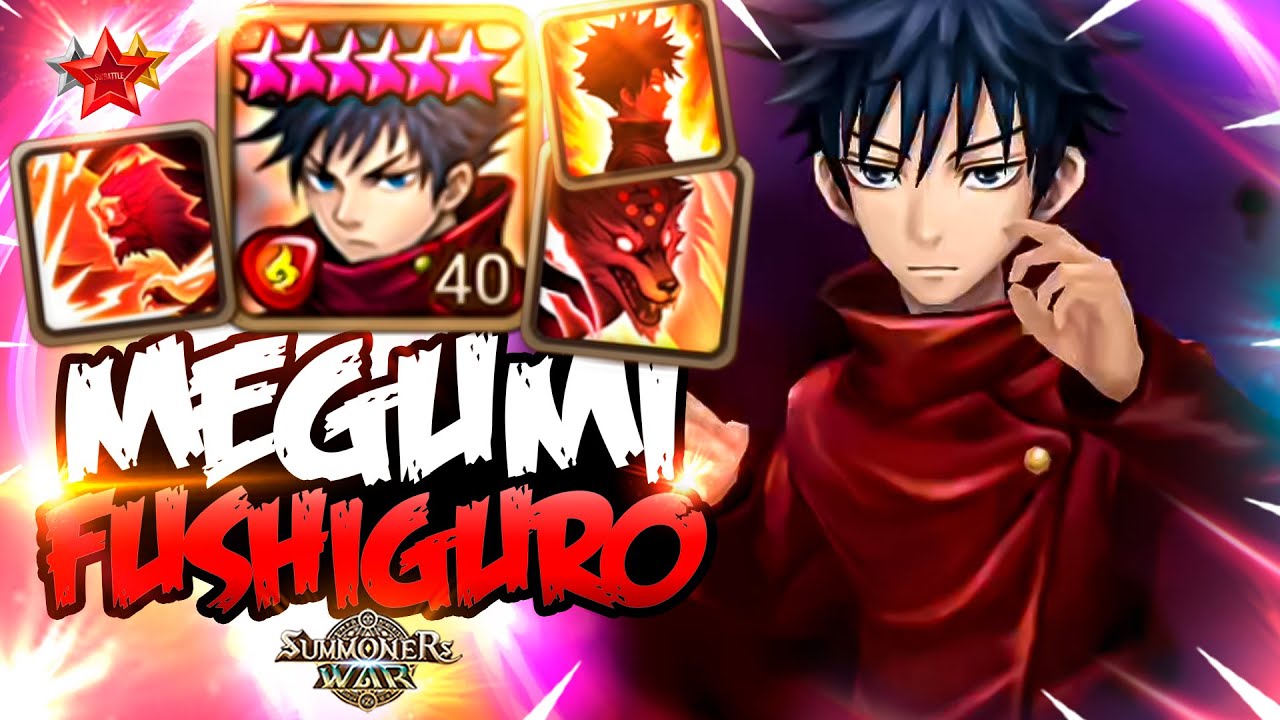 NEW Fire MEGUMI FUSHIGURO in Summoners War - YouTube