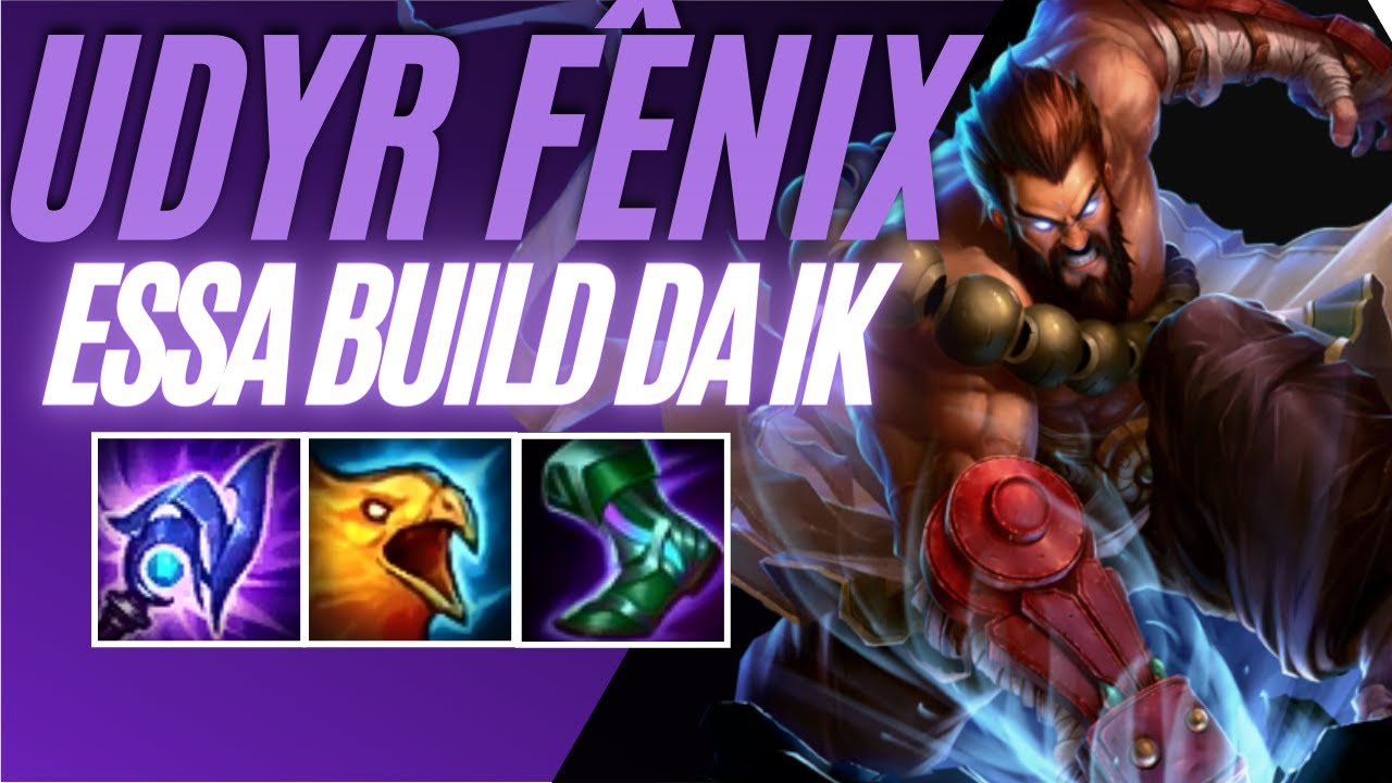 UDYR AP com uma build de BURST | GAMEPLAY COMENTADA LEAGUE OF LEGENDS ...