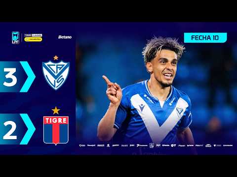 VÉLEZ 3 - 2 TIGRE | Resumen del partido | #TorneoMercadoLibre Clausura 2026 🏆