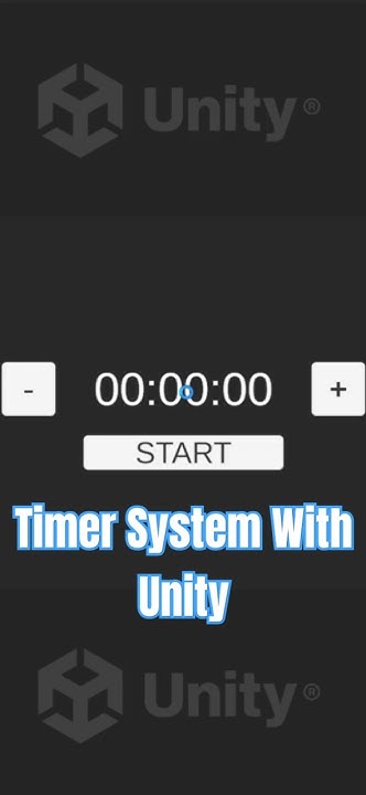 How to make a system timer with Unity engine? - YouTube