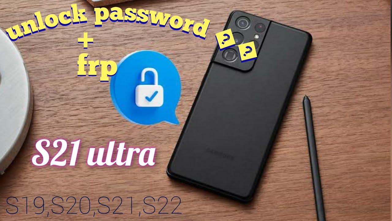SAMSUNG GALAXY S21 ULTRA PASSWORD RESET +FRP without pc. Remove ...