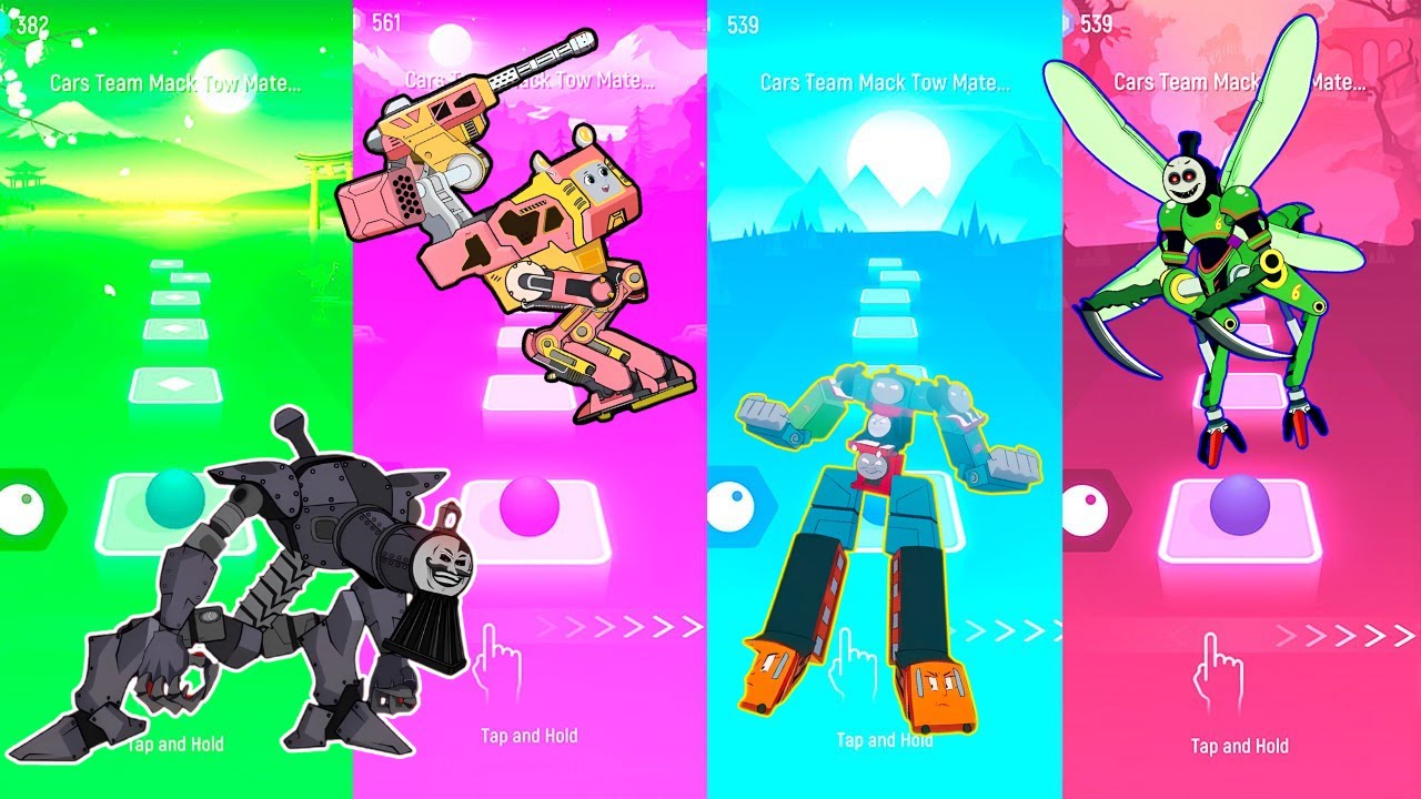 Nightmare Thomas Robot vs Transformer Thomas vs Thomas Robot Megamix vs ...