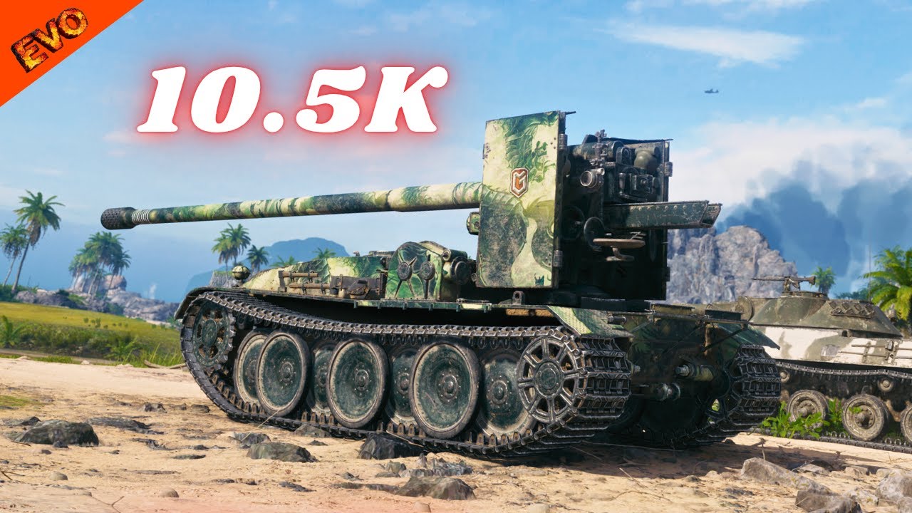 Grille 15 10.5K Damage 7 Kills & Waffenträger auf Pz. IV 9K Damage 9 ...
