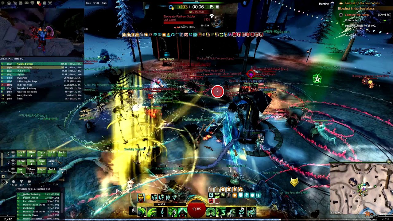 GW2 WvW - [RED] Power Scourge Is Big Boii Sickk - YouTube