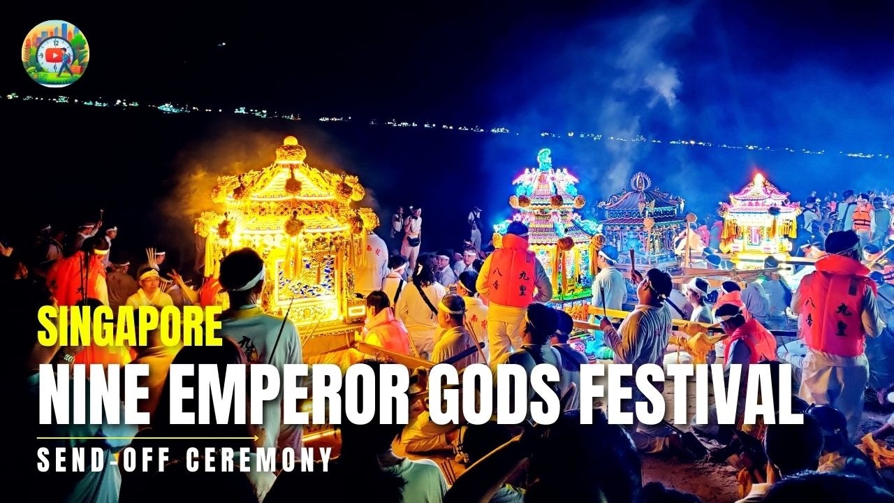 Singapore Nine Emperor Gods Festival Send Off Ceremony at Leong Nam ...